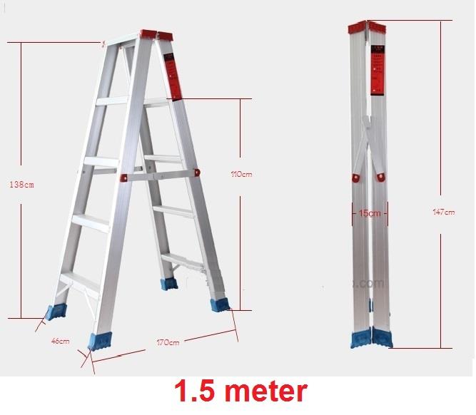 Aluminium Ladder 6/5/4 Step 2 Meter (end 3/5/2020 10:15 PM)