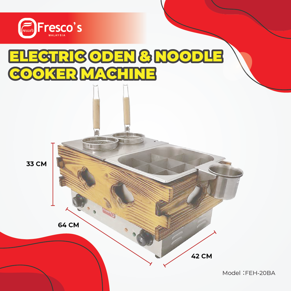 Electric Oden & Noodle Cooker FEH-20BA Oden Machine