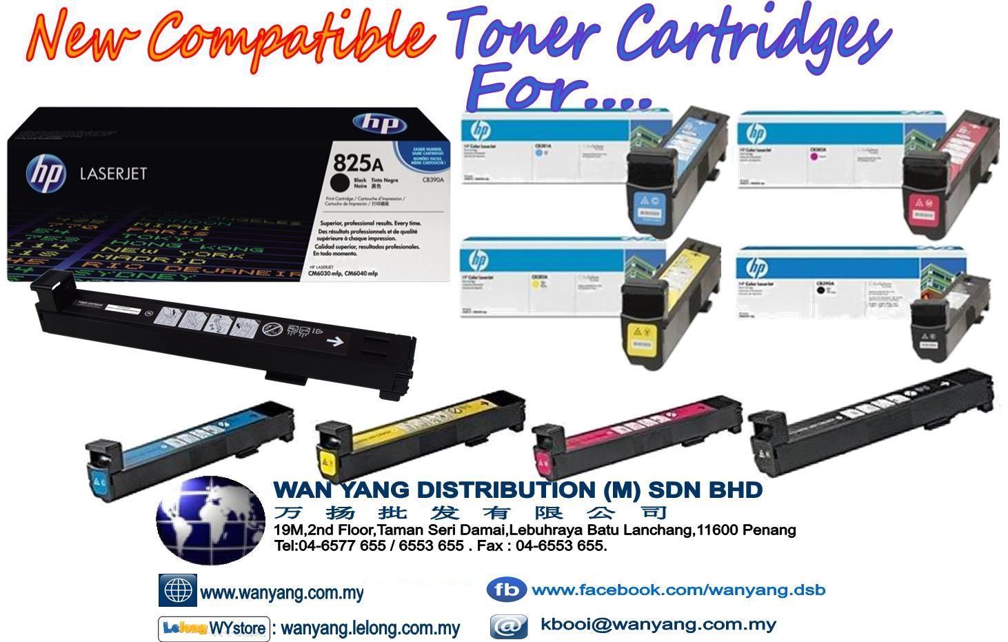 HP CB390A /825a Compatible mono/cmy (end 2/22/2024 12:00 AM)