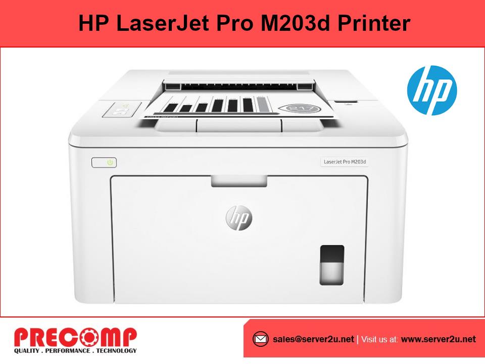 HP LaserJet Pro M203d Printer (G3Q50 (end 6/5/2022 10:15 AM)