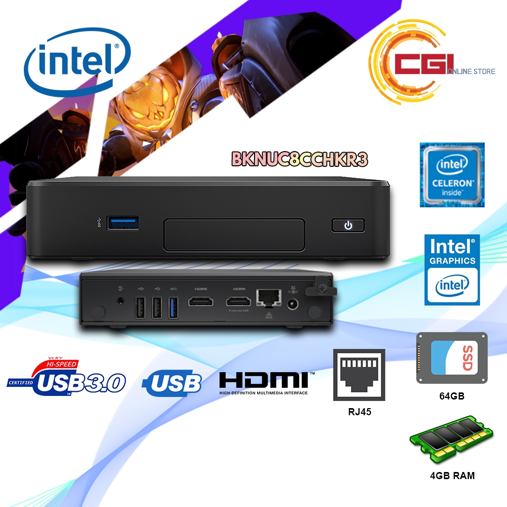 Intel NUC 8 Rugged Kit NUC8CCHKR (Ce (end 6/3/2023 12:00 AM)