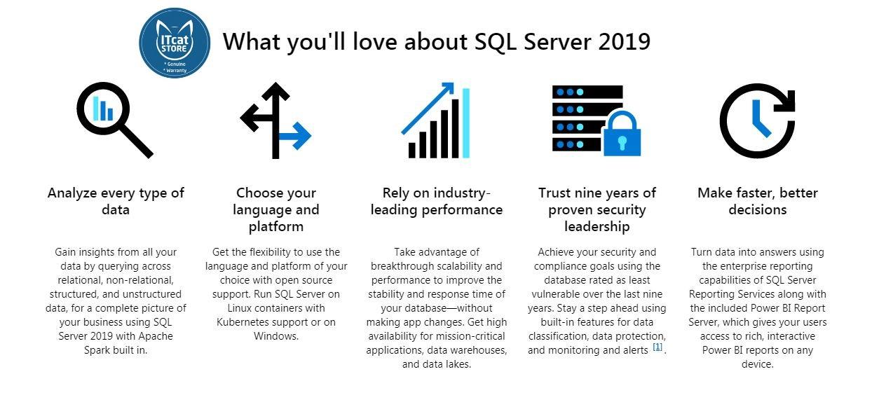NEW MICROSOFT 2019 SQL SERVER STANDA (end 2/16/2021 6:15 PM)