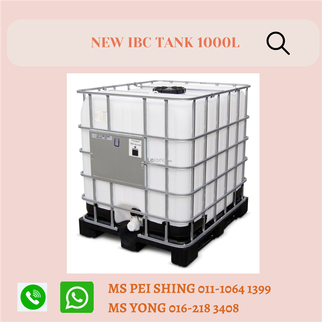 NEW IBC TANK (Selangor) end time 6/3/2023 9:59 AM Lelong.my