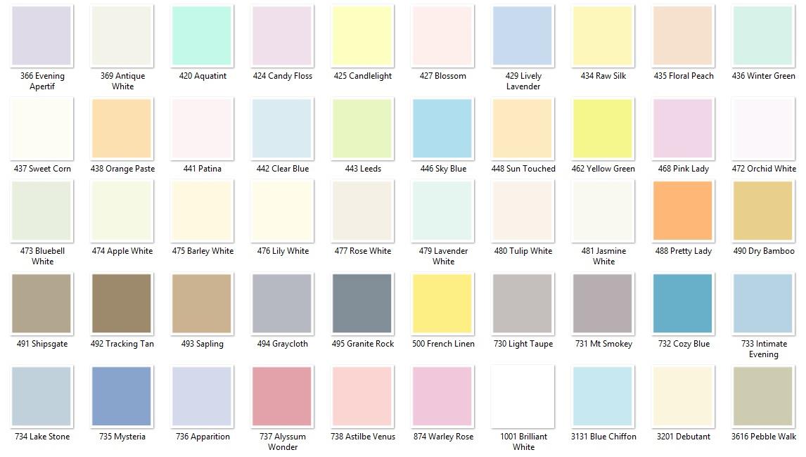 Colour Chart Jotun Paint At Ernest Rue Blog