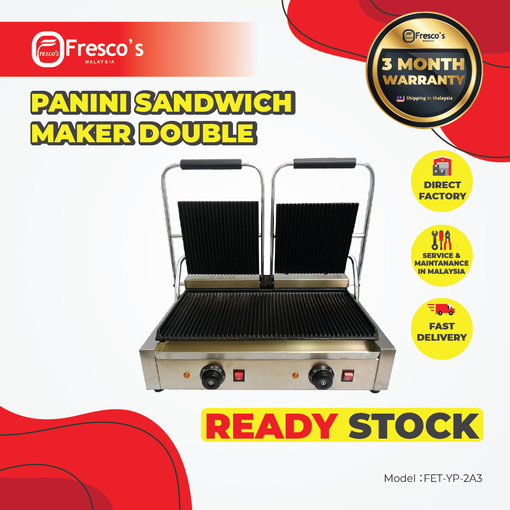 Panini Sandwich Maker Double