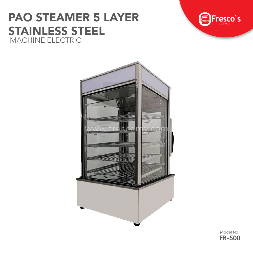 Pao Steamer 5 Layer Stainless Steel Fresco Dim Sum Steamer 1