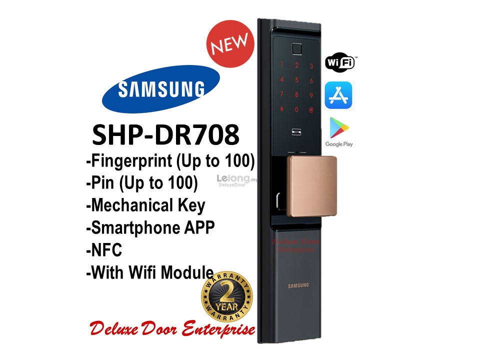 Samsung SHP-DR708 Smart Digital Door (end 6/12/2022 9:45 PM)