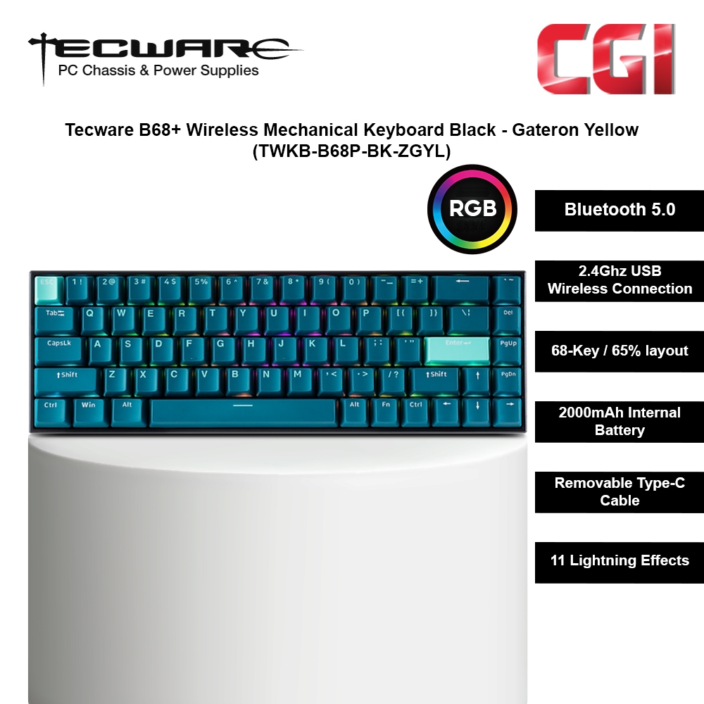 Tecware B68+ Wireless Mechanical Key (end 6/3/2024 12:00 AM)