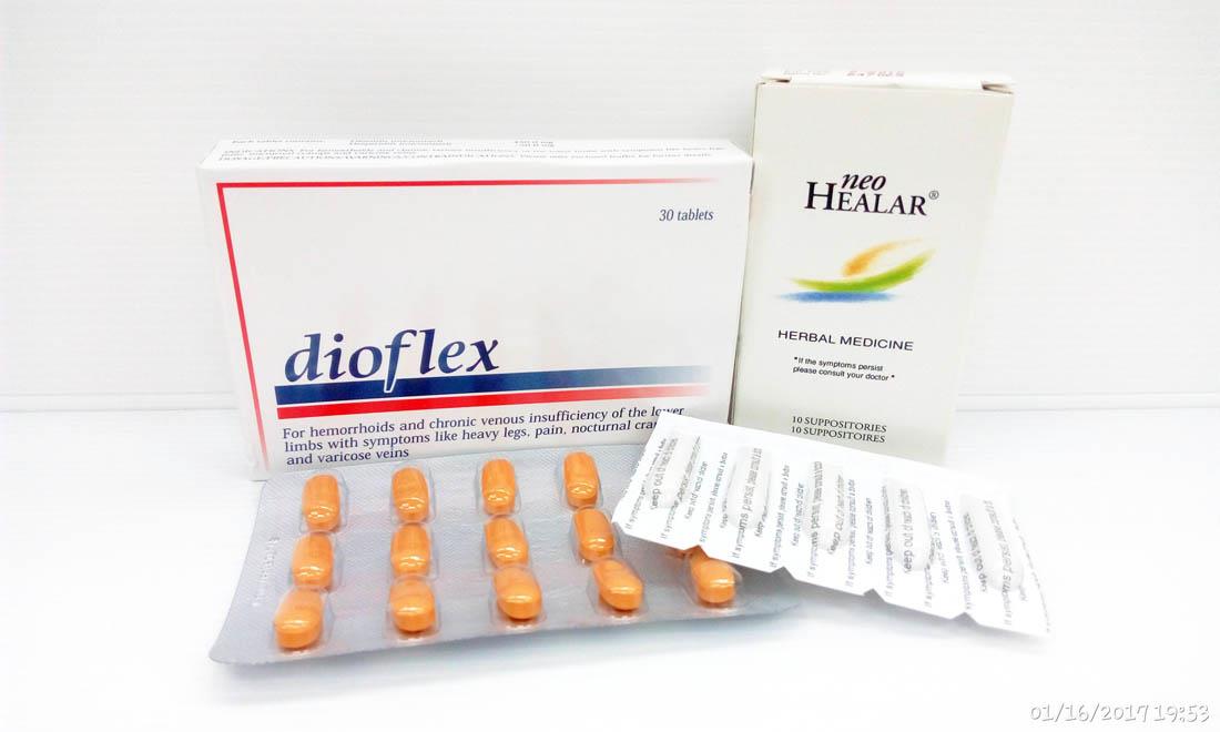 Treat Hemorrhoids : Dioflex 50mg 30' (end 1/18/2018 9:15 PM)