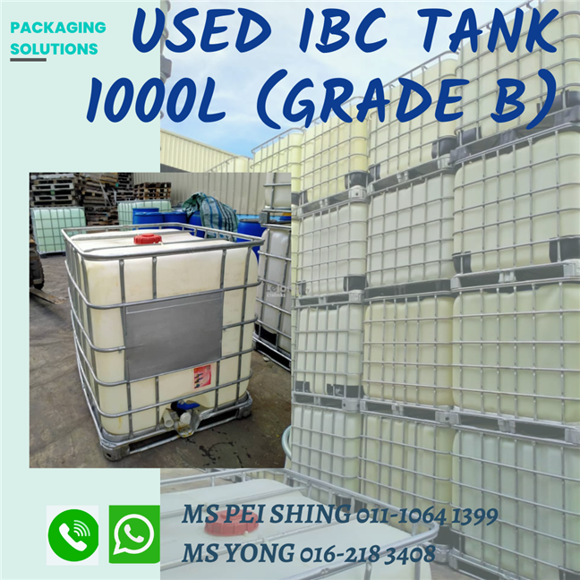 USED IBC TAN (Selangor) end time 7/21/2023 9:06 AM Lelong.my